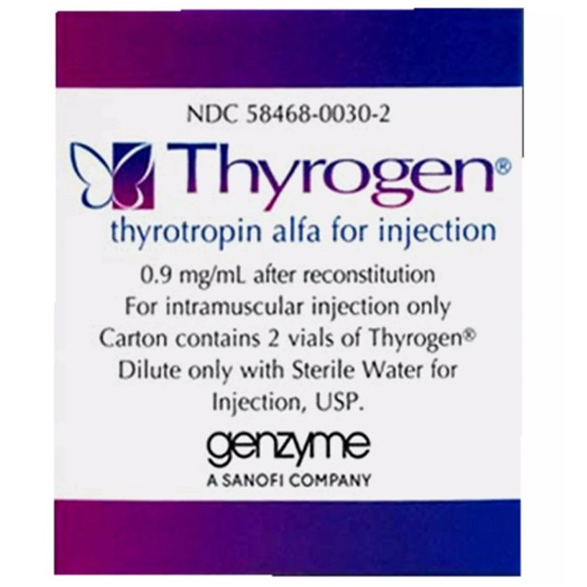 Thyrogen(Thyrotropin Alfa) Instructions:Uses,Dosage, Side Effects